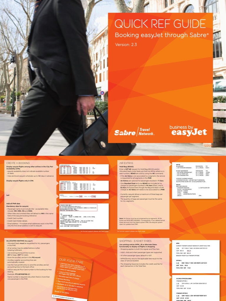 Sabre PDF | PDF | Credit Card | Fee