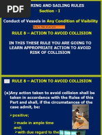 Colregs Rule 8 | PDF