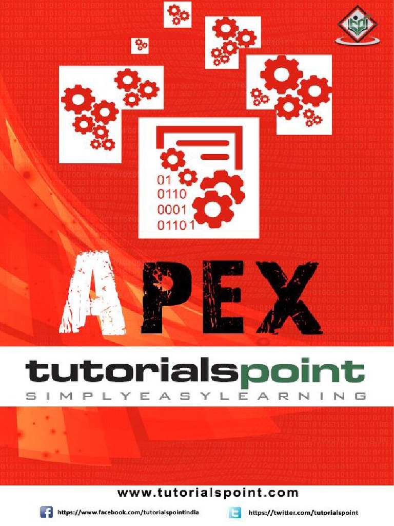 Apex Tutorial In Tutorial Points Pdf Salesforce Class