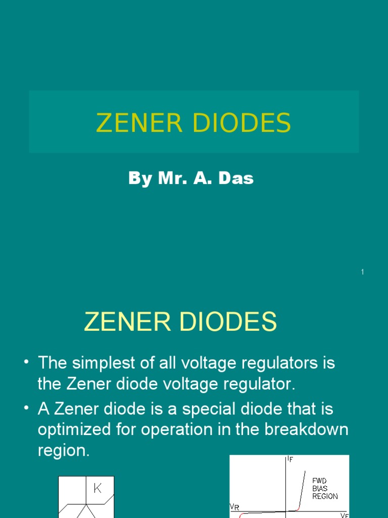 Zener Diode | PDF