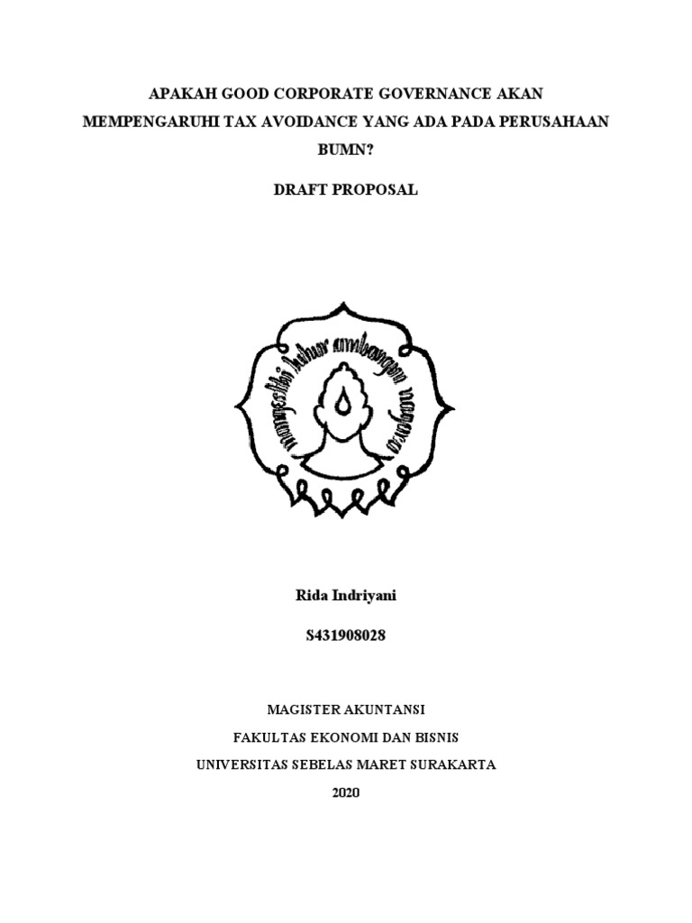 Rida Indriyani - Draft Proposal | PDF | Pengelolaan Keuangan & Uang