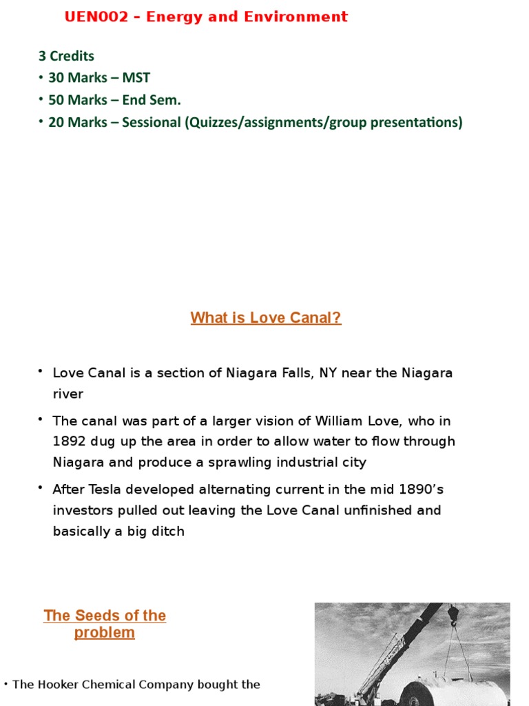 Love Canal Tragedy | PDF | Environment Of The United States ...