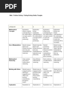 Rubrics For Miniature | PDF | Creativity | Epistemology