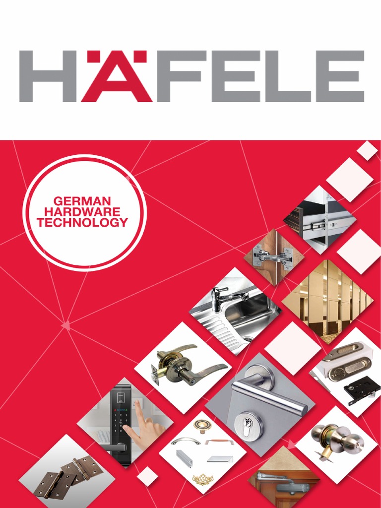 Hafele Cabinet Hardware Catalog | PDF | Door | Building Materials