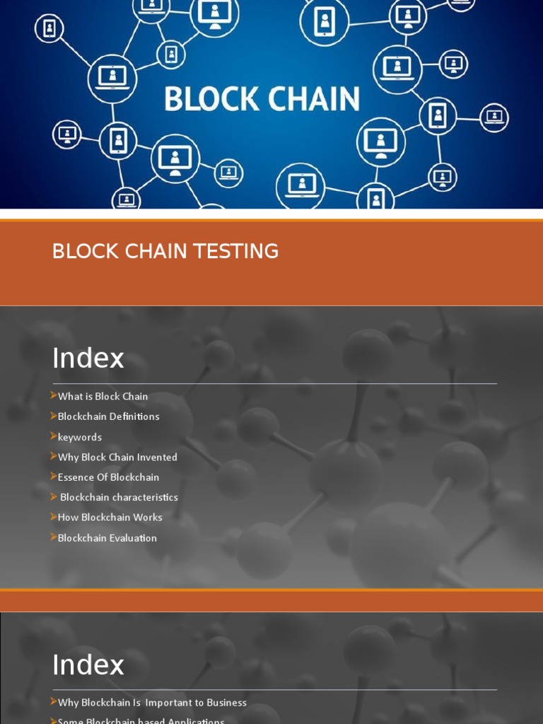 Block Chain Testing | PDF | Cryptocurrency | Information Technology