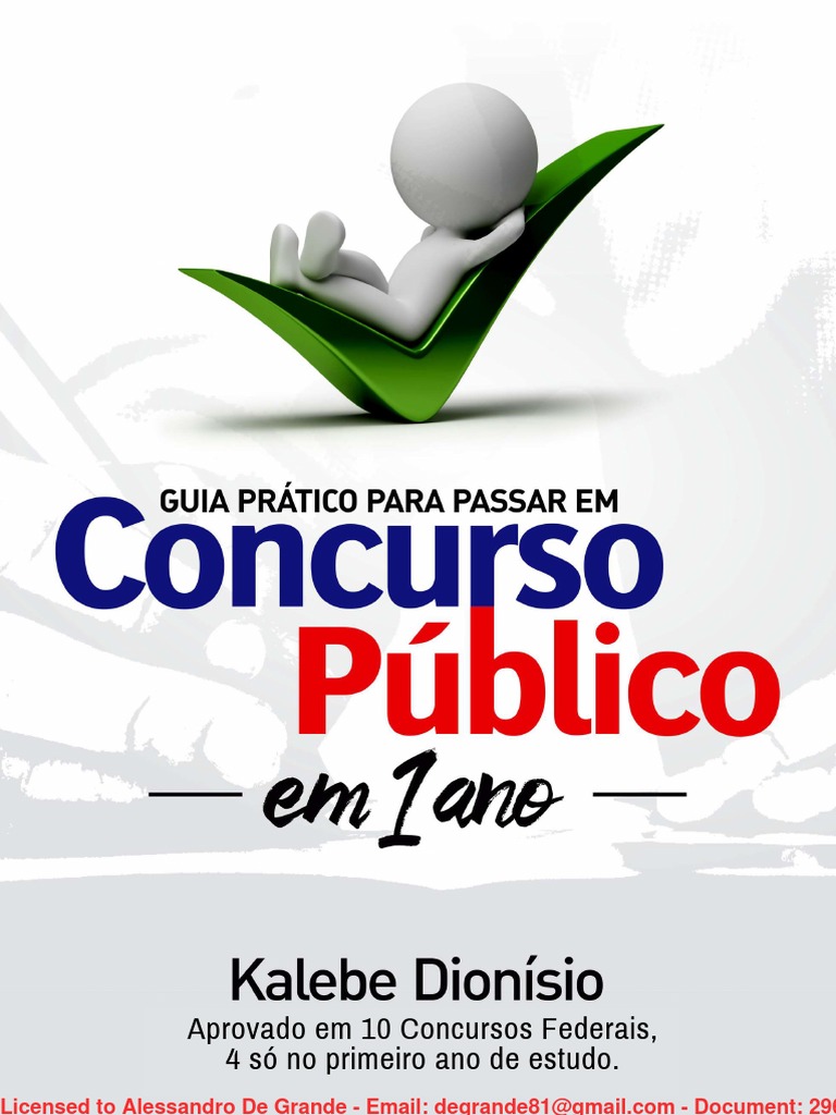 Livro Digital Guia Prático para Passar em Concurso Público em 1 Ano ... Livro Digital Guia Prático para Passar em Concurso Público em 1 Ano ...