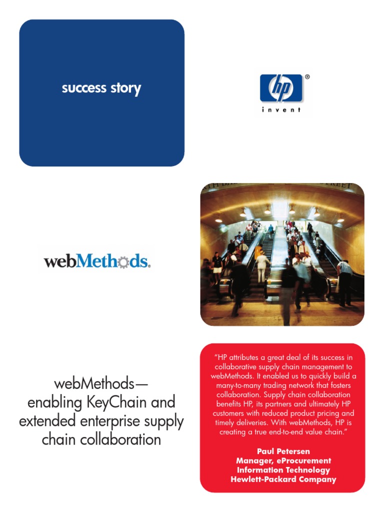 Success Story: Webmethods - Enabling Keychain and Extended Enterprise ...