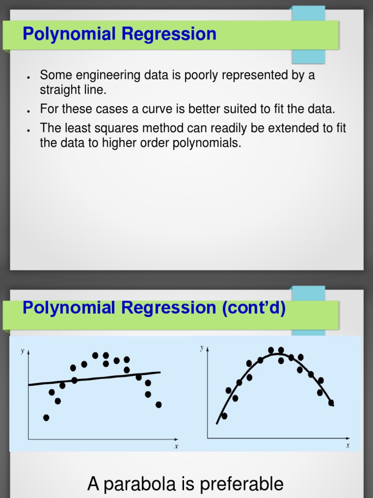 Polynomial Regression | PDF | Least Squares | Errors And Residuals