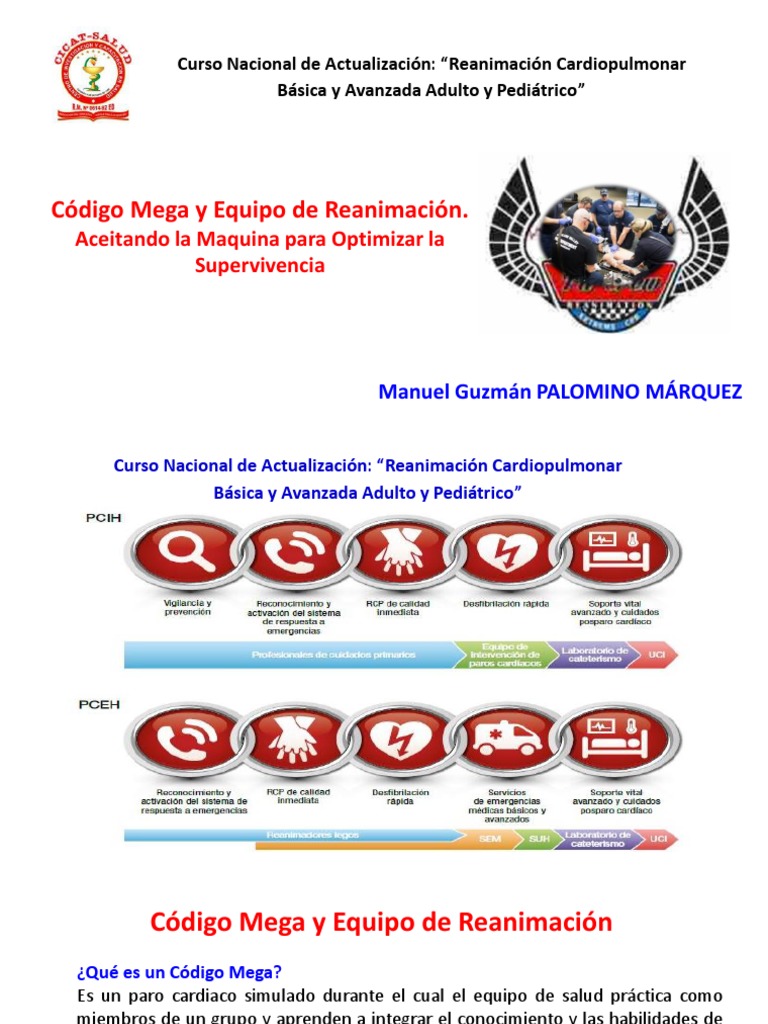 Código Mega y Equipo Reanimación | PDF | Reanimación cardiopulmonar ...