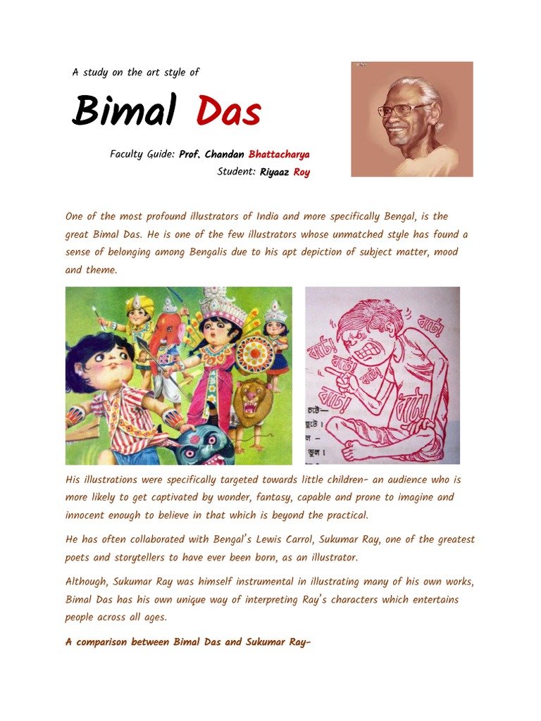 Bimal: A Study On The Art Style of | PDF | Cartoon