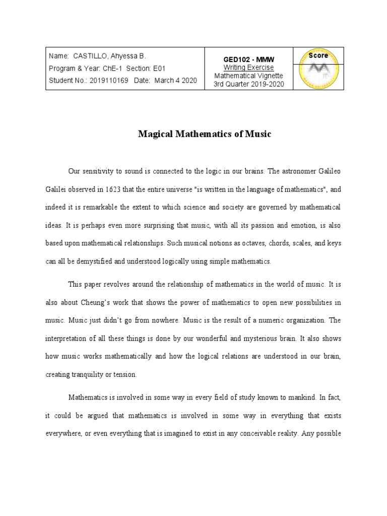 Vignette Examples Writing