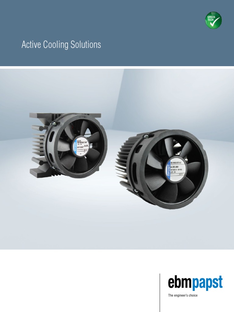 Active Cooling Solutions: The Engineer's Choice | PDF | Electric Motor ...