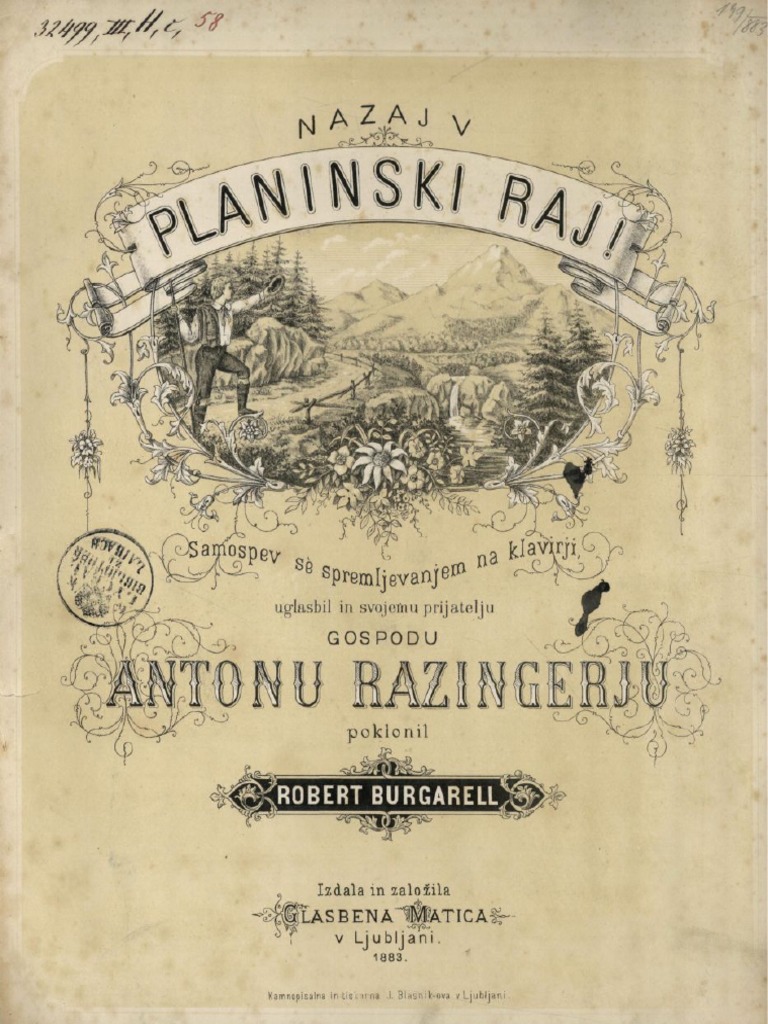 Burgarell - Nazaj V Planinski Raj PDF | PDF