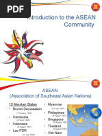 ASEAN Three Pillars | PDF | Asean Free Trade Area | Economies