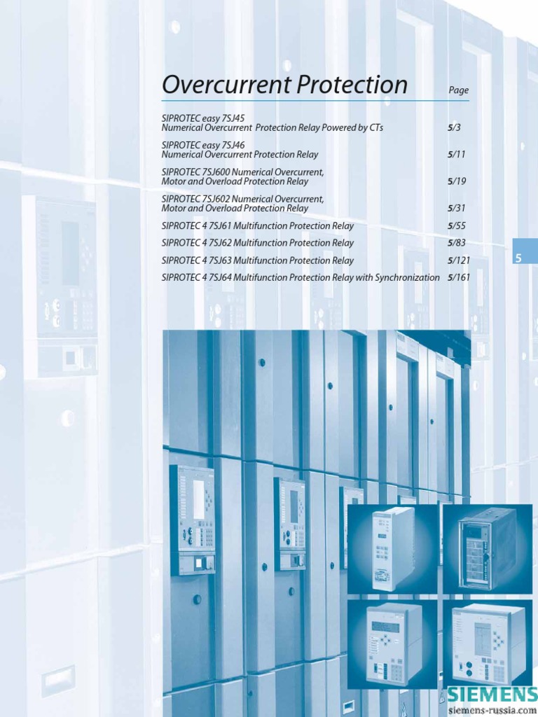 Overcurrent Protection PDF | PDF | Hertz | Relay