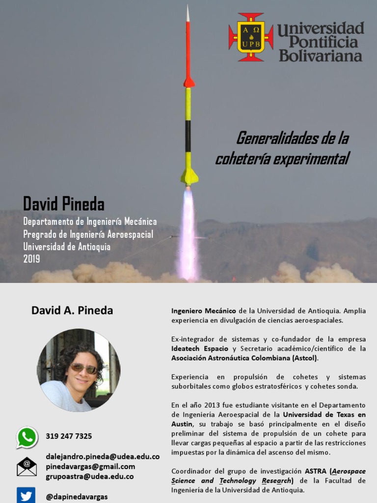 Generalidades de la Cohetería Experimental | PDF | Motor de cohete | Cohete