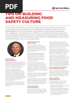 2020 Food Safety Culture Questionnaire Template | PDF | Competence ...