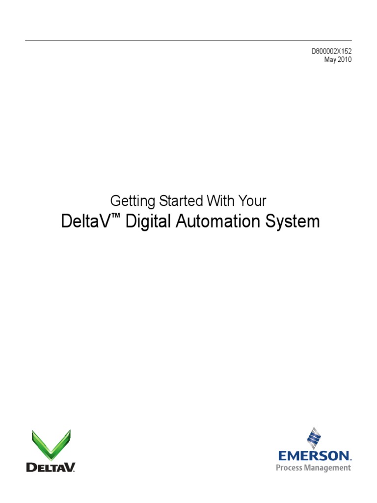 Getting Started With Your DeltaV™ Digital Automation System PDF | PDF