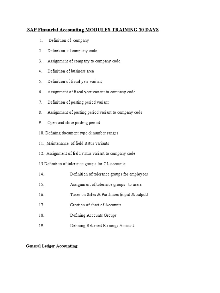 Sap Short Modules Training | Download Free PDF | Payments | Cheque