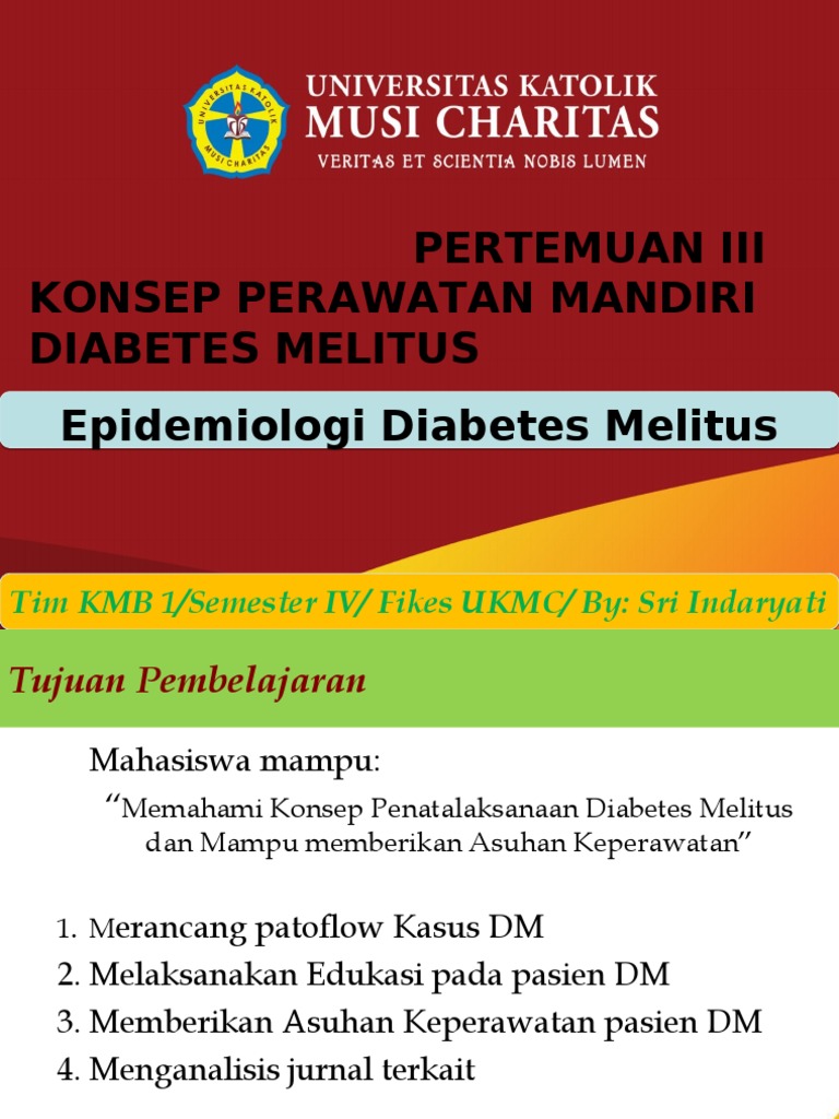 Epidemiologi DM | PDF | Pengembangan Diri