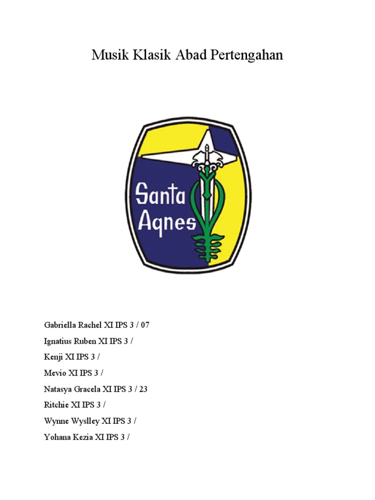 Musik Klasik Abad Pertengahan | PDF