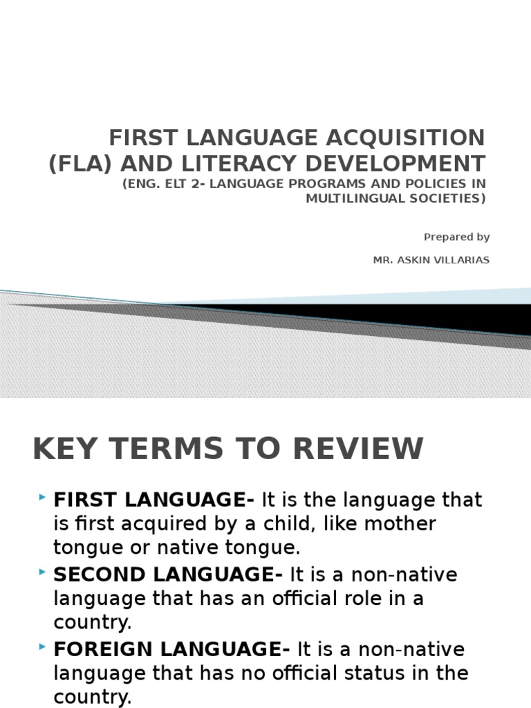 Theories of FLA and SLA (Eng. ELT 2) | PDF | Constructivism (Philosophy ...