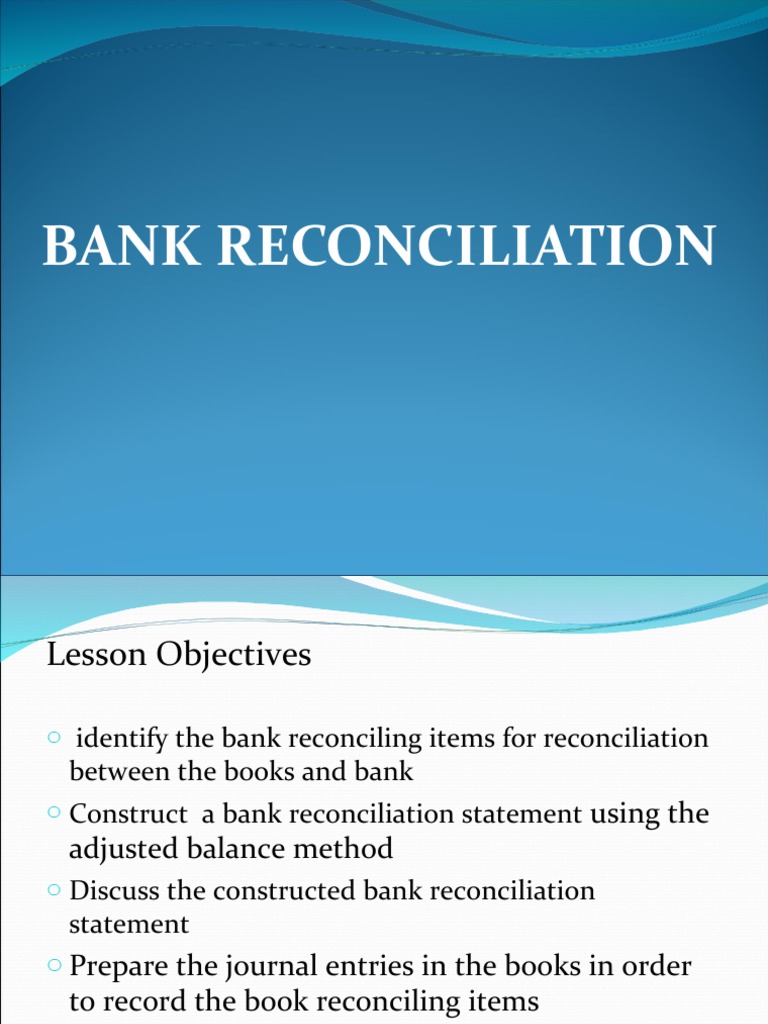 Bank-Reconciliation Demo | PDF | Debits And Credits | Cheque