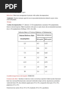 Isoket Injection Dosage and Use Guide | PDF | Blood Pressure ...