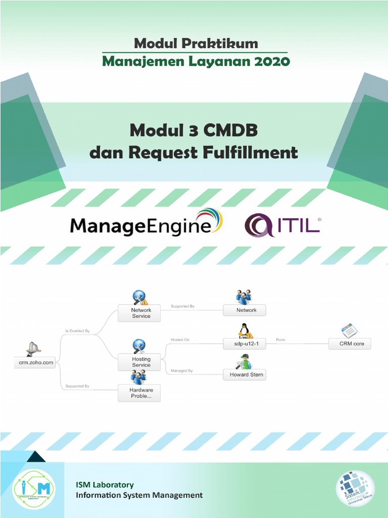 (IND) Modul 3 CMDB Dan Request Fulfillment 1 - Manlay 2020 | PDF | Bisnis | Pengelolaan Keuangan ...
