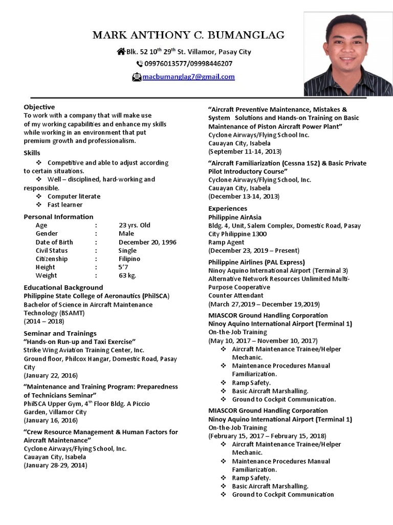 Objective | PDF | Aviation | Aeronautics