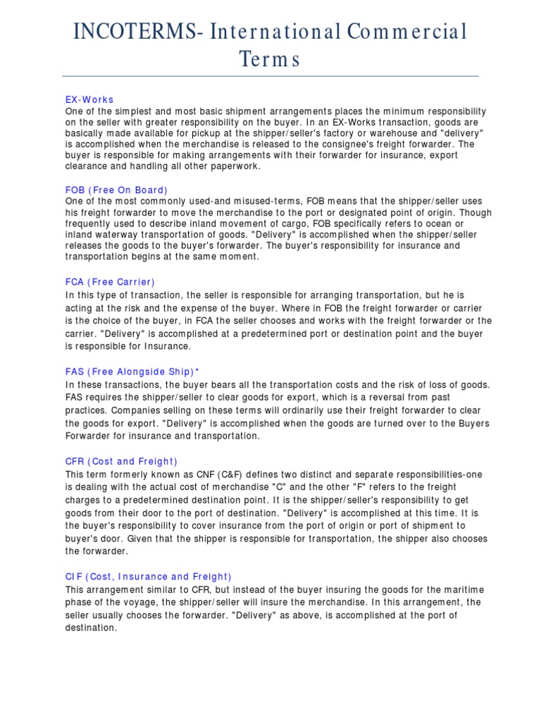 Understanding DDP in Incoterms | PDF | Private Law | Service Industries