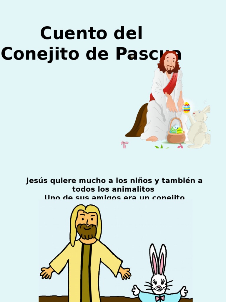 Cuento Conejito de Pascua de Resurreccion | PDF | Religión y espiritualidad