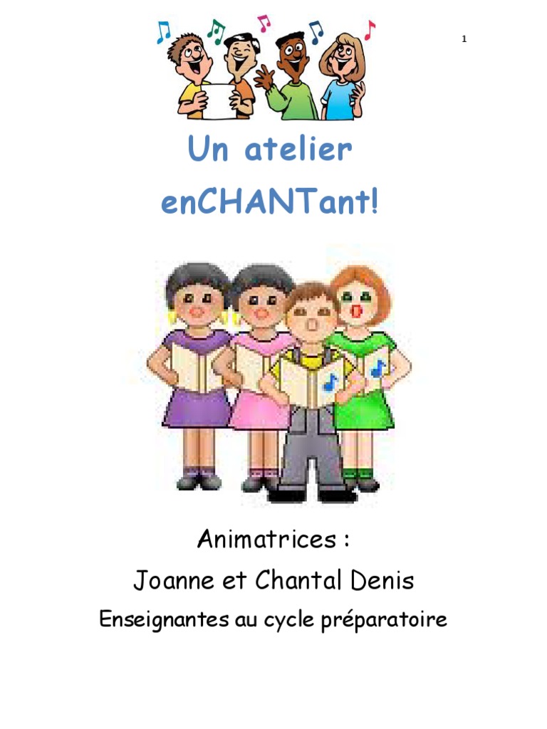 Atelier en Chantant | PDF | Divertissement (Général) | La nature