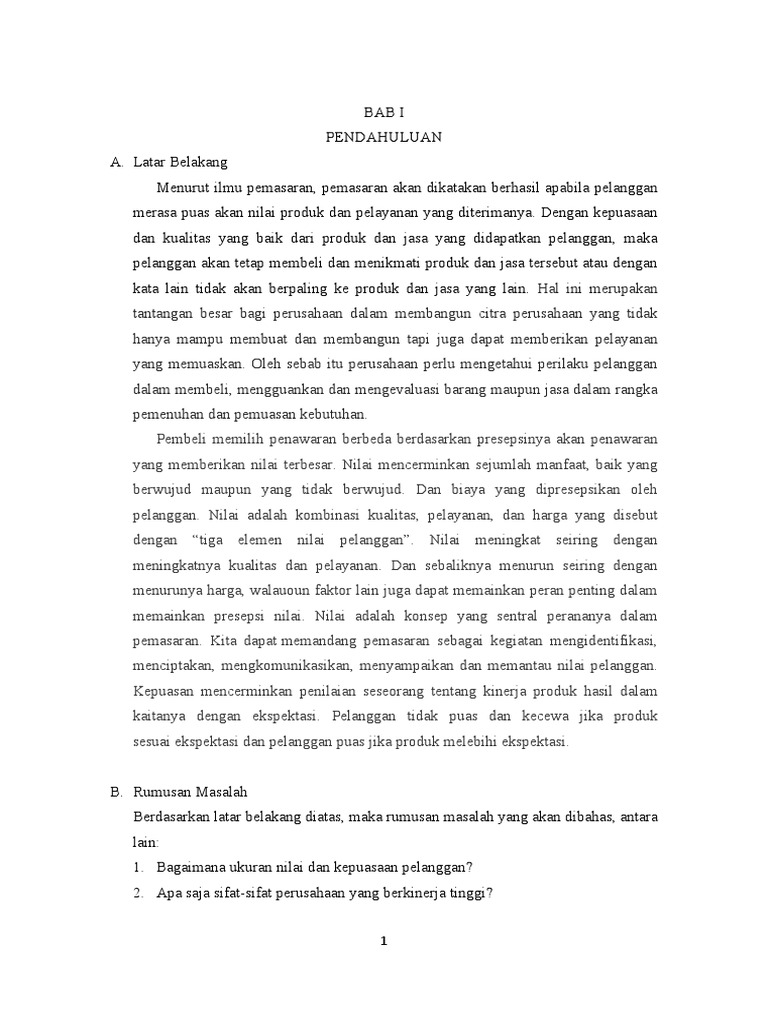 Bab 2 Pemasaran | PDF