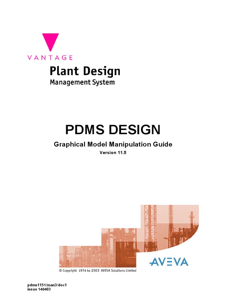 Pdms Design: Graphical Model Manipulation Guide | PDF | Menu (Computing ...