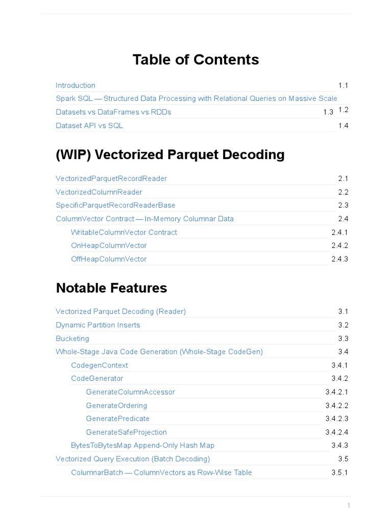Mastering Spark SQL PDF | PDF | Apache Spark | Relational Model