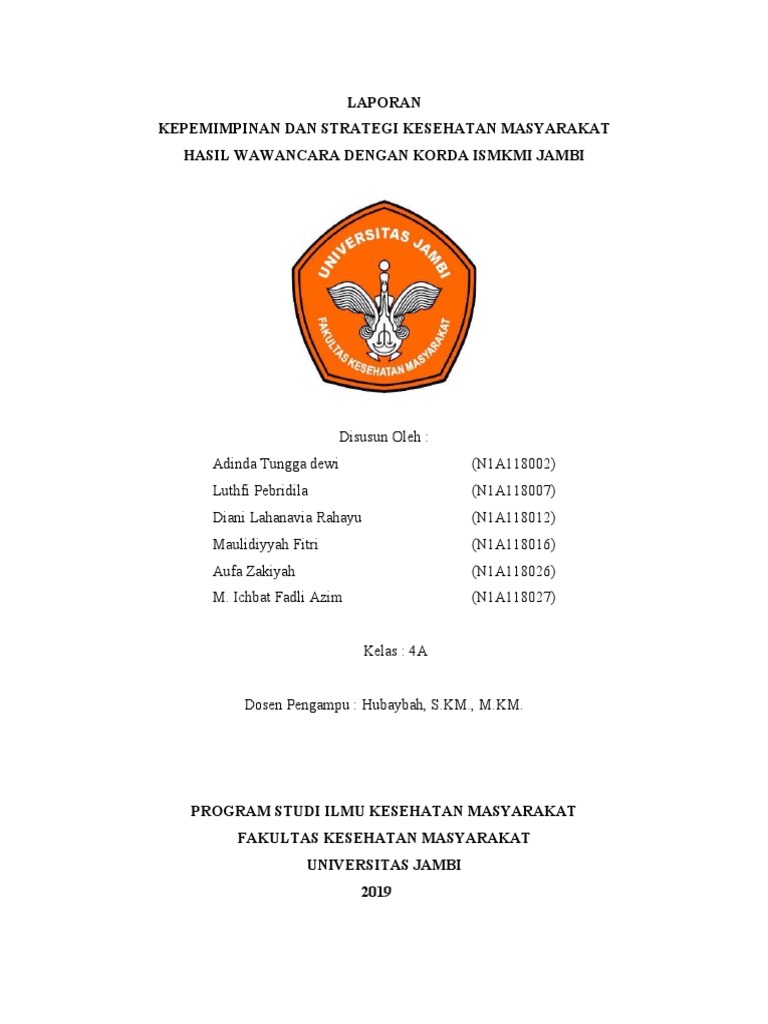 Laporan Hasil Wawancara Kepemimpinan ISMKMI | PDF | Karier ...