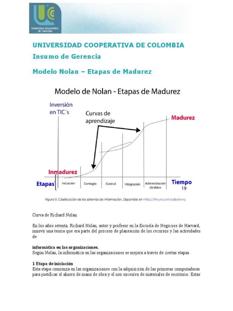 Modelo Nolan | PDF | Usuario (informática) | Informática