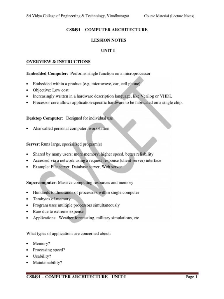 Sri Vidya College of Engineering & Technology, Virudhunagar: Designed ...