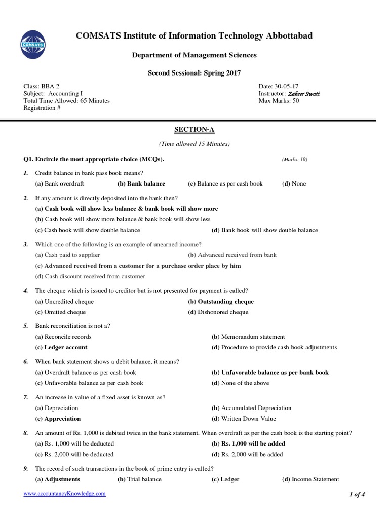 Sessional 2 Solved Sample 3 | PDF | Bookkeeping | Debits And Credits