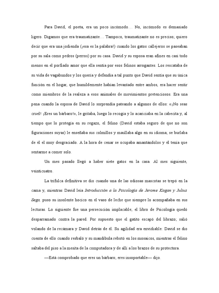 Veinticuatro Gatos | PDF | Gatos