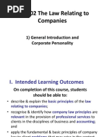 Corporations: Dr. Manoranjan Kumar | PDF | Corporations | Trust Law
