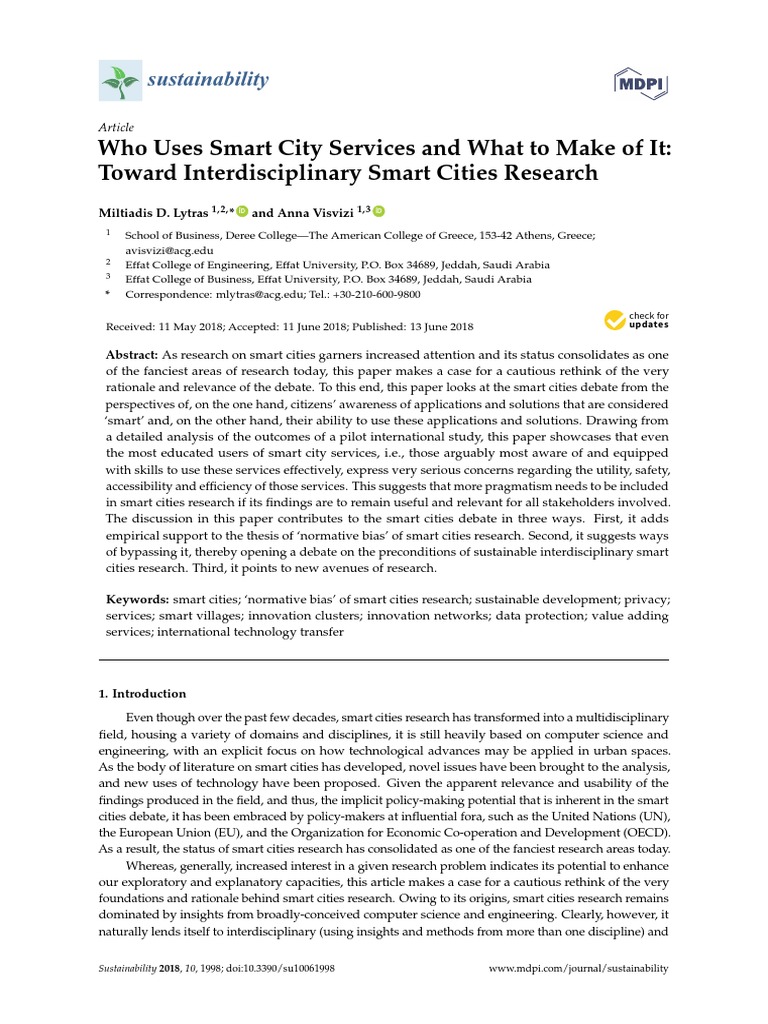 Sustainability 10 01998 v2 | PDF | Big Data | Sustainability