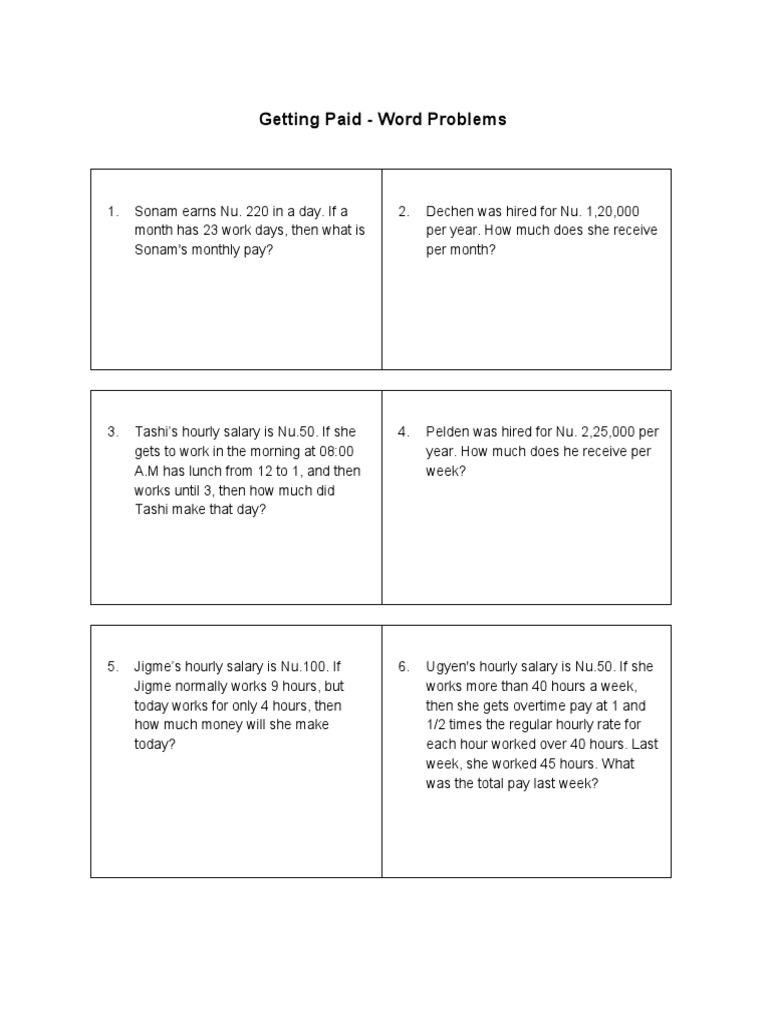 Earning Money - 02 PDF | PDF