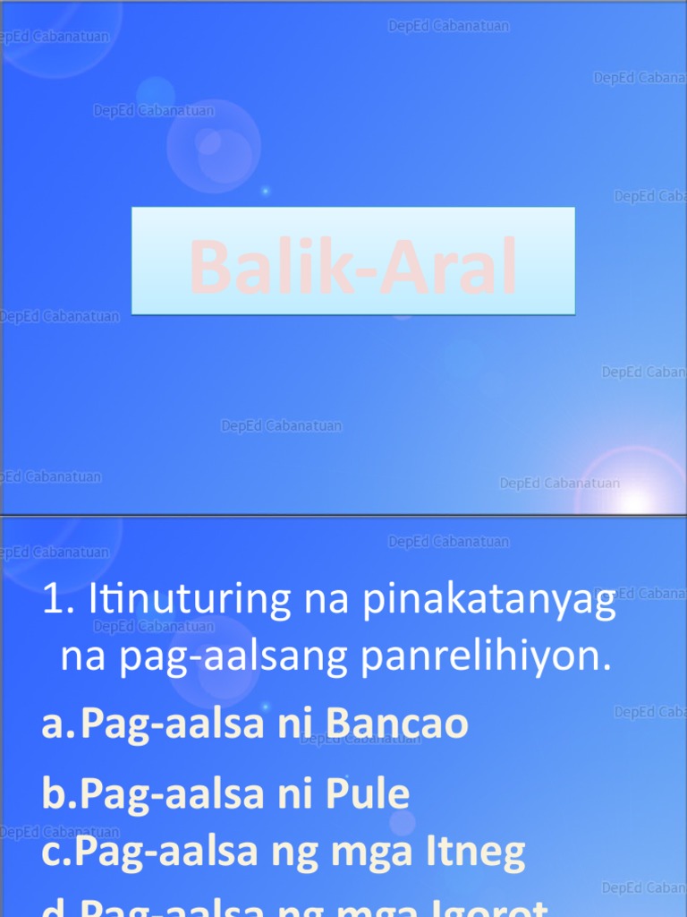 Ang Kalakalang Galyon | PDF