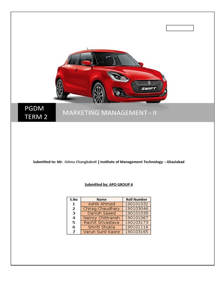 MM2 FinalProject Grp6 SecD | PDF | Pricing | Brand
