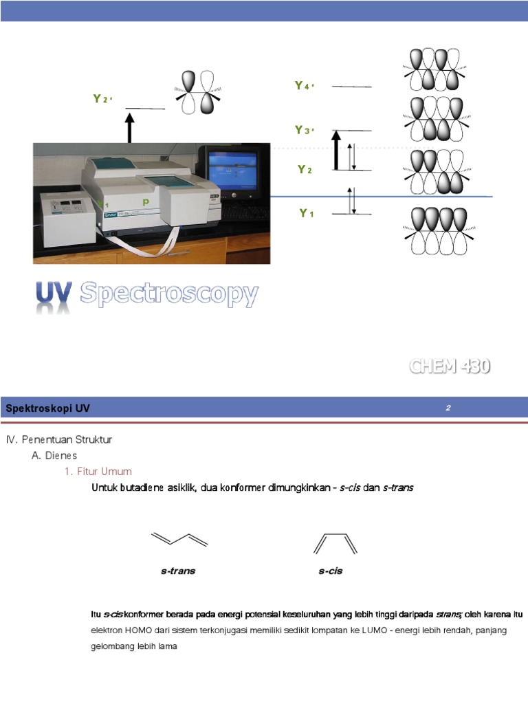 CHEM 430 Lecture 9 - UV Spectroscopy 2014-Part 2.en - Id | PDF
