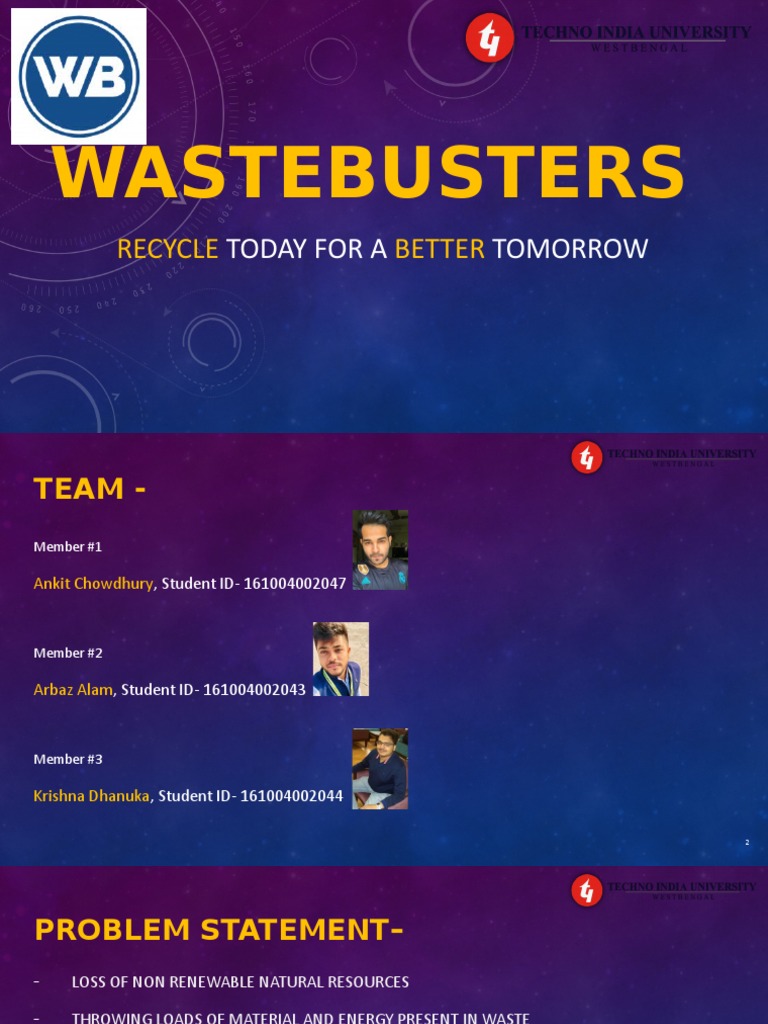 Waste Management Solutions by WasteBusters | PDF | Municipal Solid ...