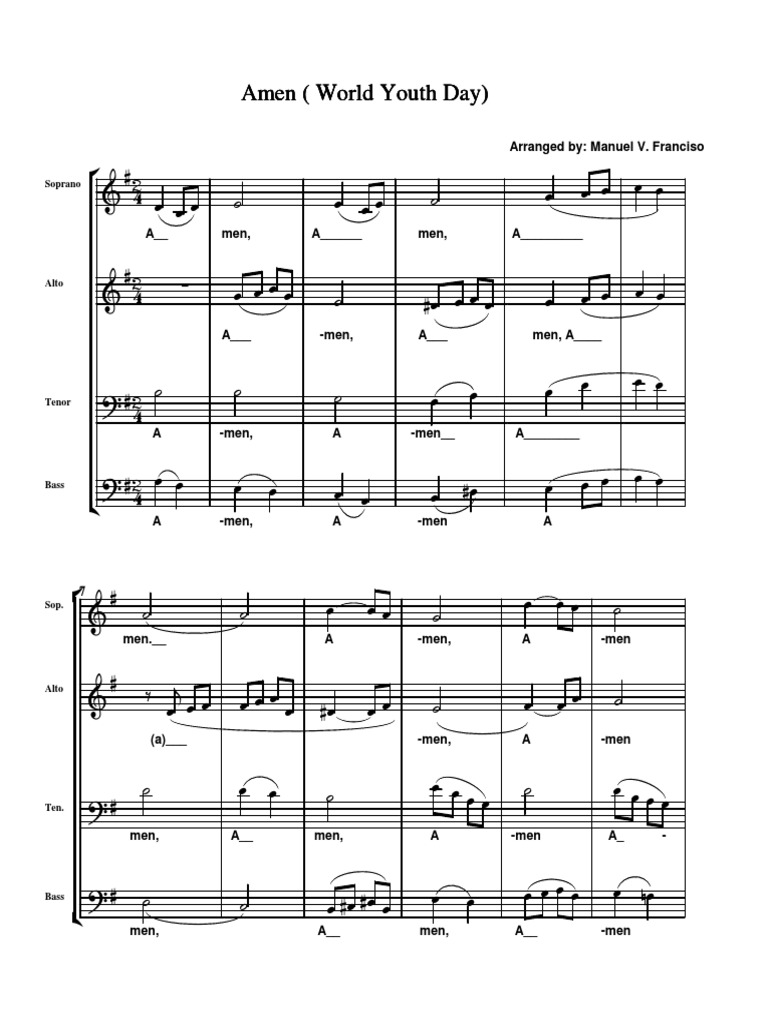 Great Amen (Wyd 1995) | PDF