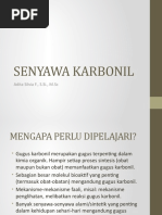 Kimia Gugus Karbonil: Definisi dan Reaksi | PDF
